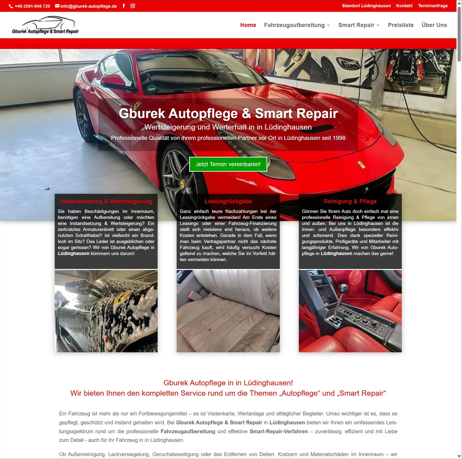 Keramikversiegelung - Gburek Autopflege & Smart Repair